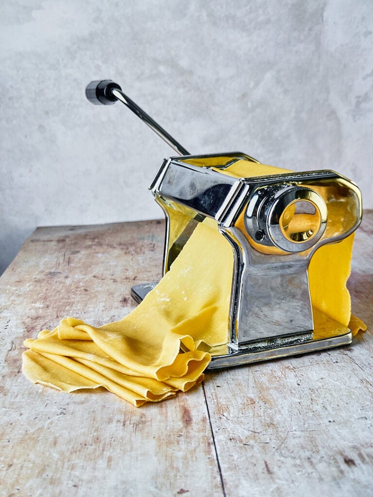 How to Roll Out Fresh Pasta Sheets for Lasagne - Not Just Food
