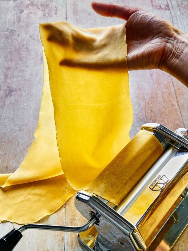 How to Roll Out Fresh Pasta Sheets for Lasagne - Not Just Food