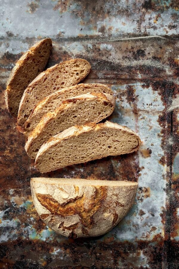 Rye and Spelt Sourdough Bread - Not Just Food