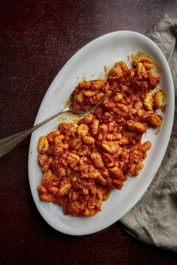 Malloreddus alla Campidanese (Sardinian Gnocchi with Sausage Ragù ...