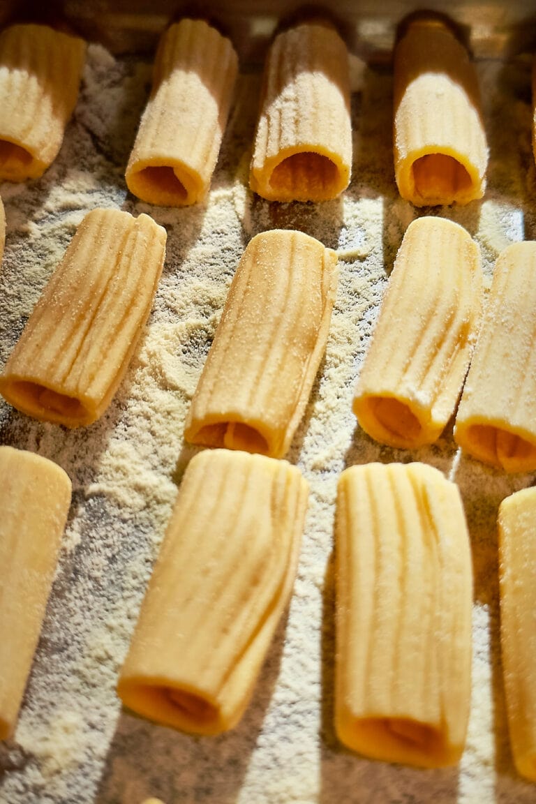 How to Make Fresh Rigatoni - Not Just Food