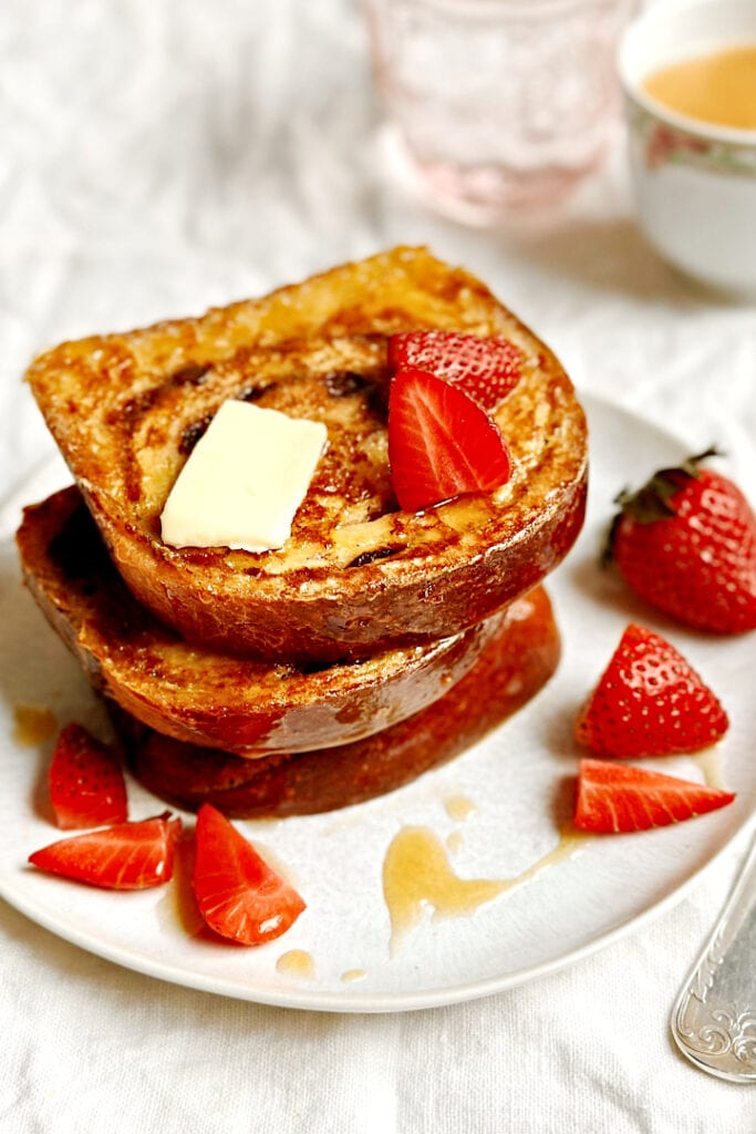 Easy Cinnamon Swirl French Toast Recipe - Not Just Food