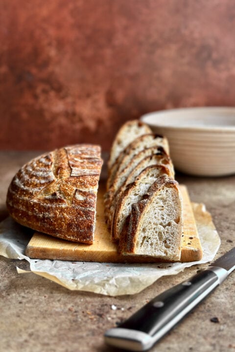 Rustic Sourdough Bread Recipe - Not Just Food