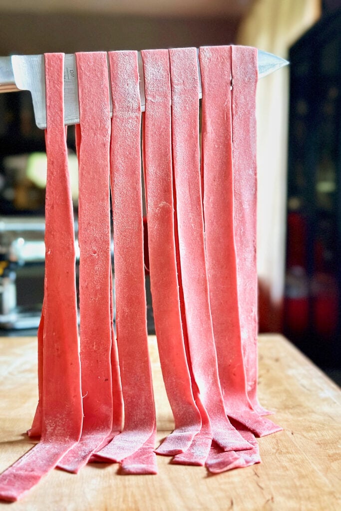 Homemade Beet Pasta Dough - Not Just Food